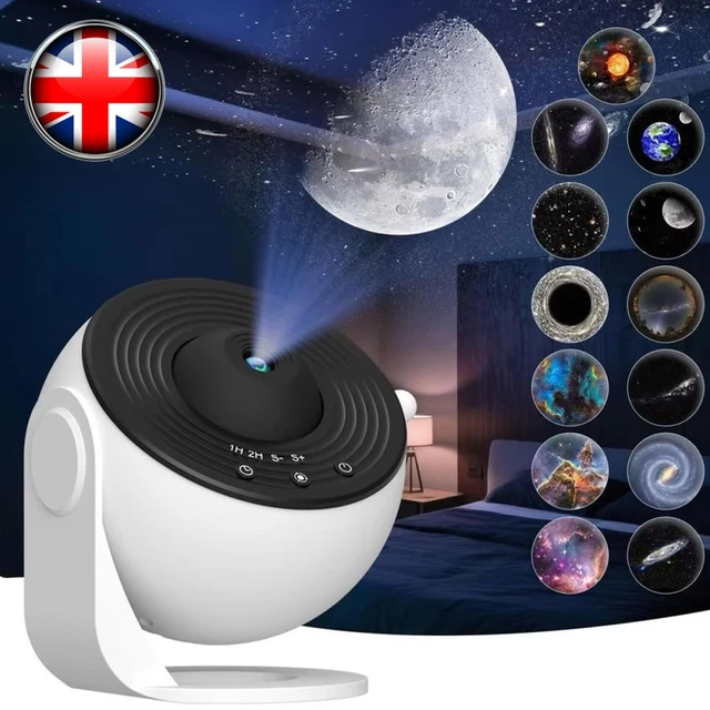 13IN1 PLANETARIUM GALAXY Starry Sky Projector Star Night Light Rotating ...