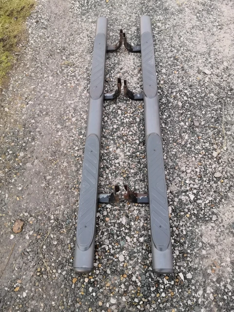 GENUINE NISSAN NAVARA D40 Side Steps Running Boards 2005-2015 pick up ...