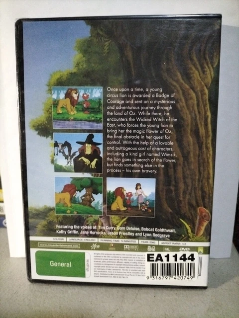 LION OF OZ -Dvd (Brand New & Sealed) Region 4 (Free Post) $9.90 ...