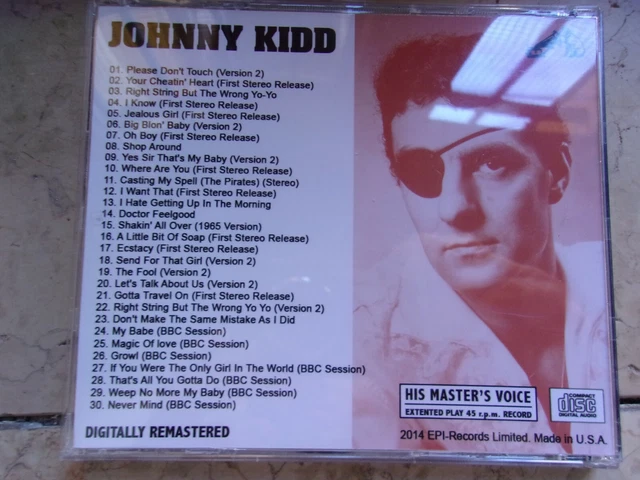 JOHNNY KIDD AND The Pirates - Teddyboy British Rockabilly the Alternate ...