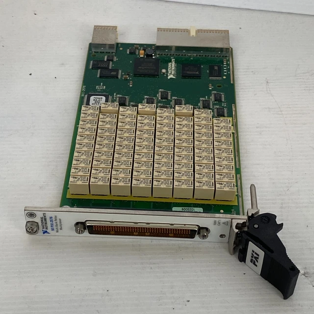 NATIONAL INSTRUMENTS NI PXI-2576 Multi-Bank Relay Multiplexer Module ... NATIONAL INSTRUMENTS NI PXI-2576 Multi-Bank Relay Multiplexer Module ...