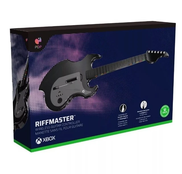 PDP RIFFMASTER WIRELESS Guitar Controller Xbox X|S, Xbox One, PC NEW IN ...