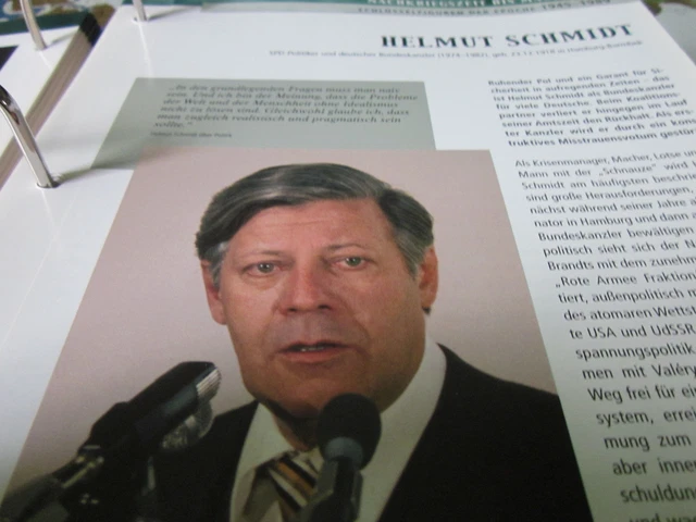 DEUTSCHE GESCHICHTE 1945-1989 Helmut Schmidt Bundeskanzler EUR 4,29 ...