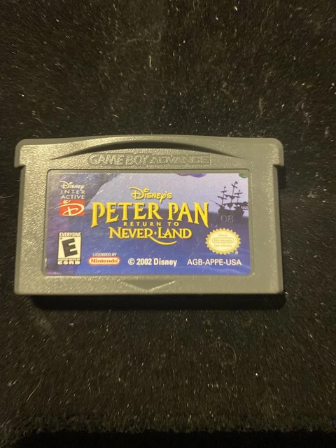 DISNEY'S PETER PAN: Return To Never Land Nintendo Gameboy Advance Gba ...