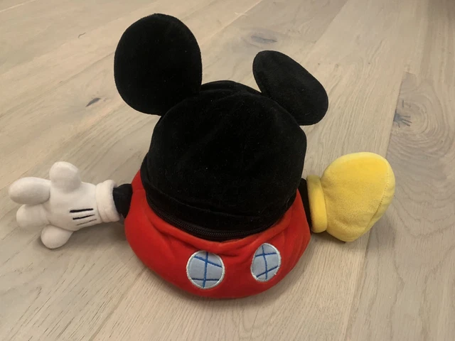 DISNEY MICKEY MOUSE Zip Plushy Zip Storage £0.99 - PicClick UK