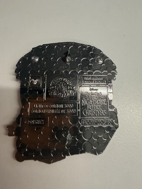 DISNEY HAUNTED MANSION Holiday 2025 Pin Lock Shock Barrel Nbc Le3000 ...