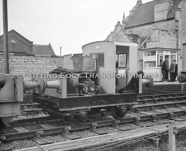 6 X 6 Railway Negative: Simplex? Diesel Wansford Nene Valley 1974 29 ...