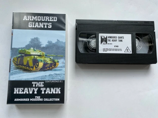 RARE BRAND NEW VHS Video THE HEAVY TANK Mobile Warfare series ...