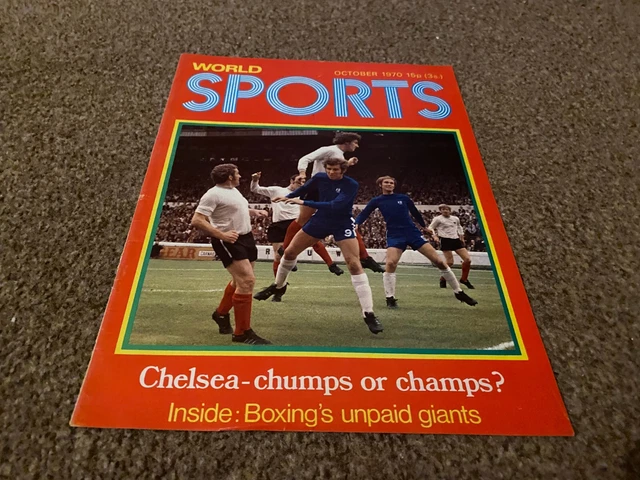 WFBK24 WORLD SPORTS Magazine 10X8 Cover Page Chelsea F.c. EUR 9,97 ...