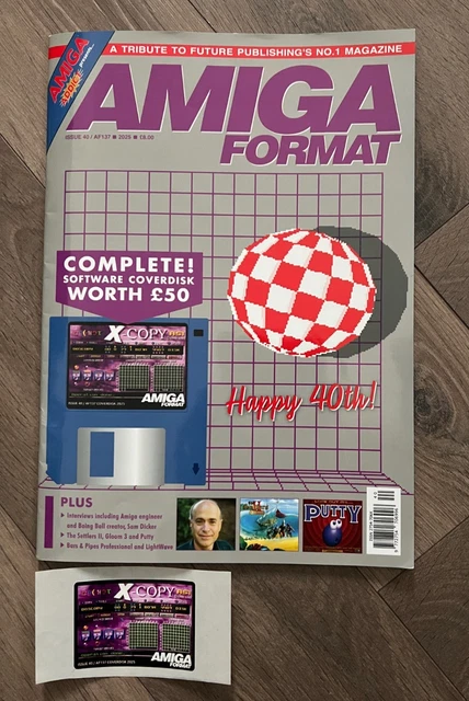 AMIGA ADDICT ISSUE #40 - Amiga Format Tribute Issue #137 (inc Floppy ...
