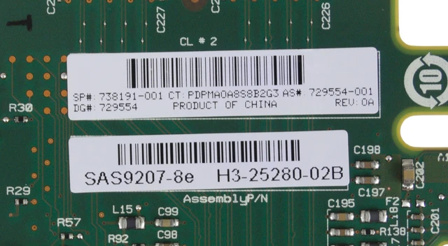 LSI HP H221 SAS9207-8e 2x SFF-8088 6Gb 738191-001 729554-001 Low ...