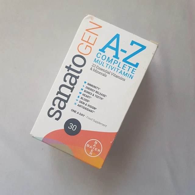 PACK OF 30 Sanatogen A-Z Complete Multivitamin Tablets BNIB £12.11 ...