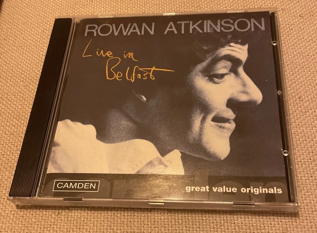 ROWAN ATKINSON - Live in Belfast - CD Album - 1980/1996 BMG Canada ...