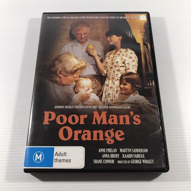 POOR MAN'S ORANGE DVD Region 4 PAL Movie Anne Phelan Martyn Sanderson ...