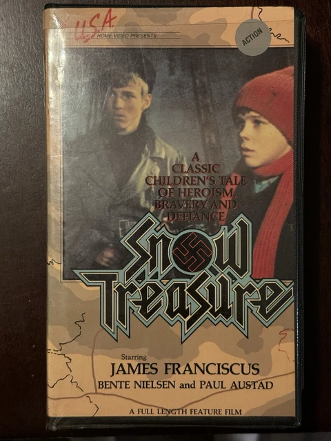 SNOW TREASURE VHS James Franciscus Bente Nielsen Paul Austad RARE HTF ...