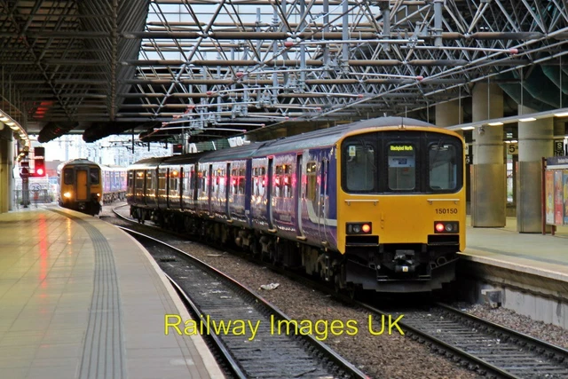 RAILWAY PHOTO CLASS 150 DMU Northern 150150 plat 4 Manchester Victoria ...