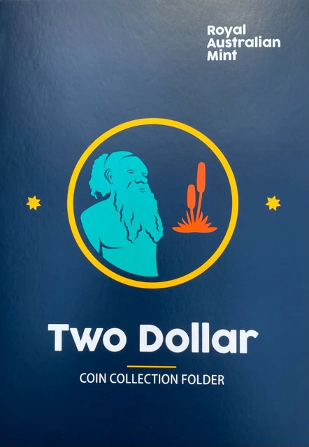 ROYAL AUSTRALIAN MINT Two Dollar $2 Circulating Coin Collection Folder ...