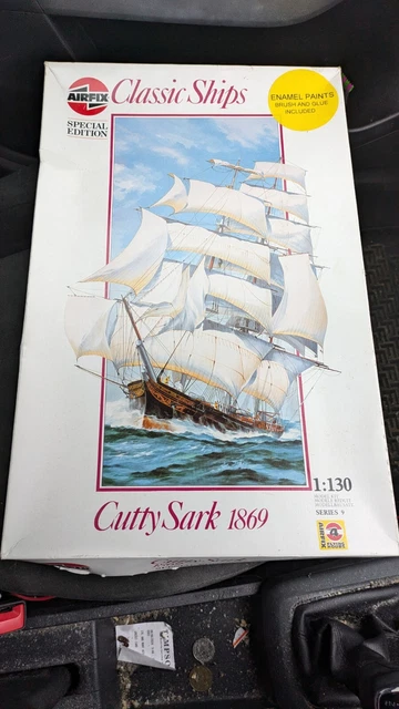 AIRFIX CLASSIC SHIPS: Cutty Sark, Special Edition 1:30th Series 9 Model ...