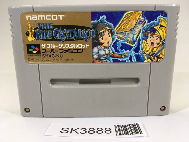 SK3888 THE BLUE Crystal Rod SNES Super Famicom Japan $12.17 - PicClick AU