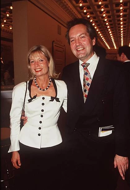 SABINE POSTEL AND her husband Otto Riewoldt at RTL Television - 1997 ...