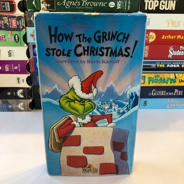 DR. SEUSS, HOW the Grinch Stole Christmas! (1966) VHS $8.96 - PicClick CA