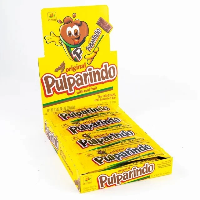 PULPARINDO TAMARINDO DE La Rosa Tamarind Pulp Hot Salted Mexican Candy ...