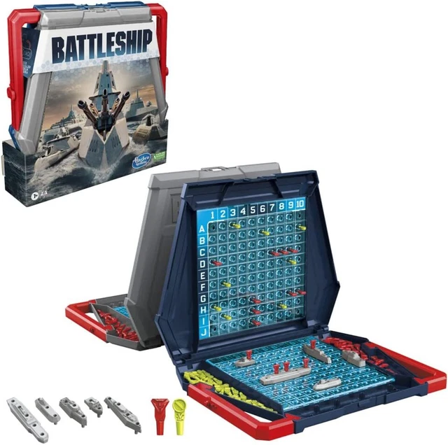 HASBRO GAMING BATTLESHIP Classic Board Game, Strategy Game For Kids ... HASBRO GAMING BATTLESHIP Classic Board Game, Strategy Game For Kids ...