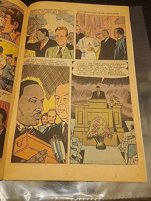 GOLDEN LEGACY: THE Life Of Martin Luther King Jr. #13 Magazine £53.46 ...