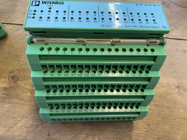INTERBUS DE CONTACT module d'E/S Phoenix IB ST 24 DI32/2 2754927 EUR ...