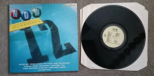 NOW THAT'S WHAT I Call Music 12 -Original Uk Double 12" Vinyl Lp ...