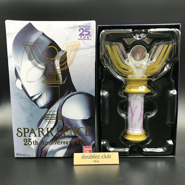 BANDAI ULTRAMAN TIGA Spark Lens Ultra Replica 25th Anniversary Box Toy ...