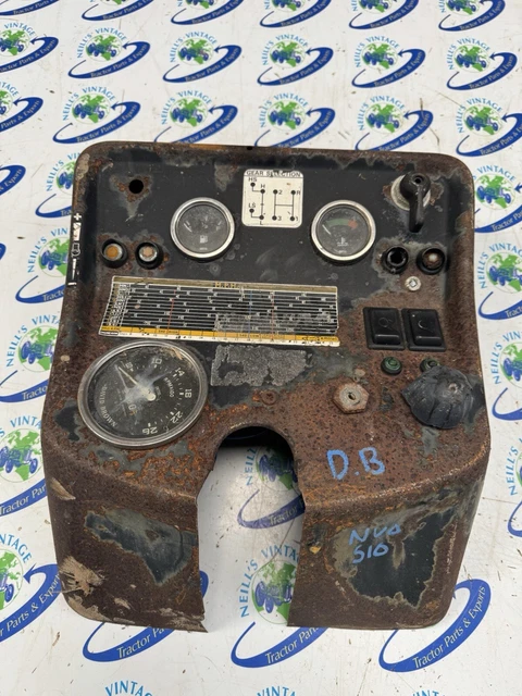 DAVID BROWN DB Q Cab Tractor Dash (Spares or Repairs) NV0510 £70.00 ...
