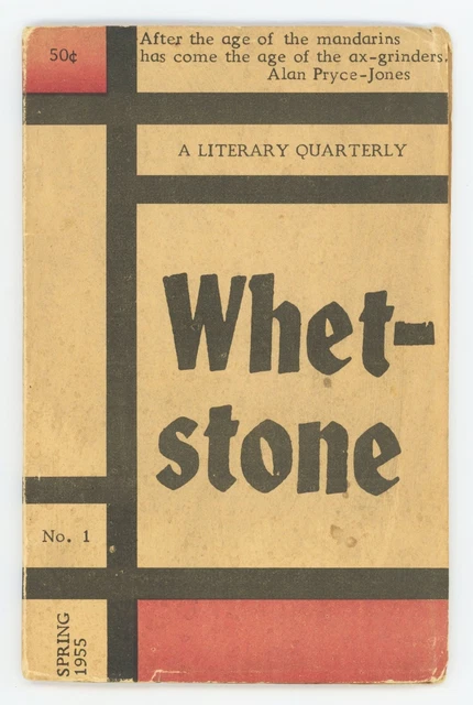 MAGAZINE DE POÉSIE Whetstone 1955 Judson Crews William Margolis Leslie ...