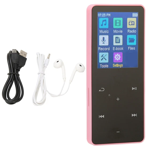 (PINK)8GB MP3 PLAYER With Music Player For Kids Students Seniors £18.14 ...