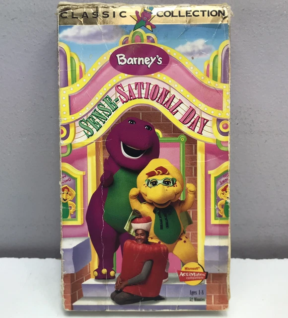 BARNEY - BARNEYS Sense-Sational Day (VHS, 1997) EUR 9,89 - PicClick FR
