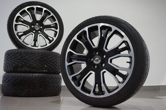 GENUINE OVERFINCH ELARA 22" Inch Alloy Wheels Tyres Range Rover Sport ...