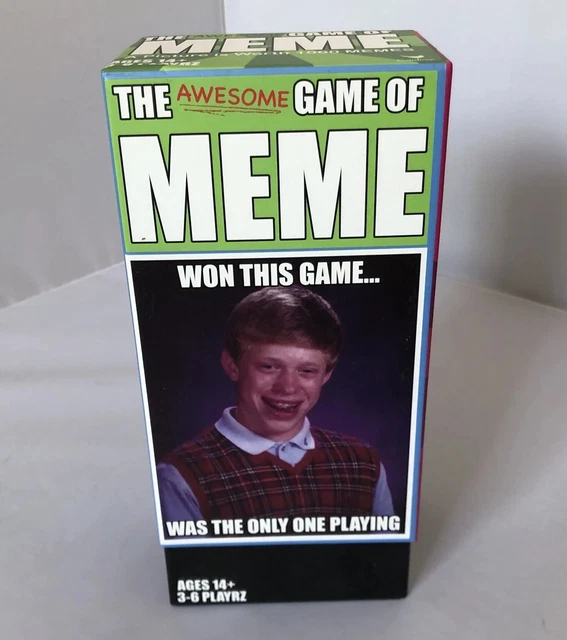CARDINAL THE AWESOME Game of Meme Memes Board Card Party Humor Family ...