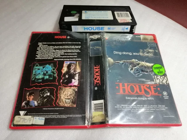 HOUSE (1985)- AUSTRALIAN Premiere Home Ent. Video VHS Issue - DARK COMEDY HORROR $98.05 ...