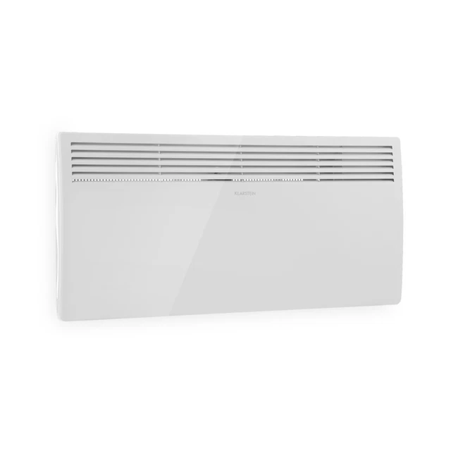 CONVECTOR HEATER WITH Thermostat Timer 1000/2000 W 40m² Convection ...