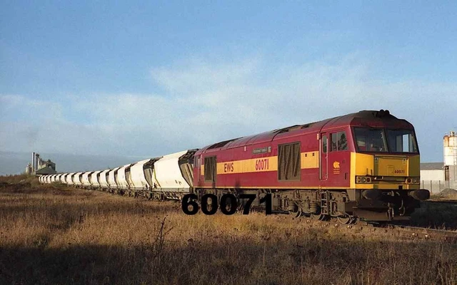 ORIGINAL 35MM BRITISH RAILWAY NEGATIVE OF 60071 AT HULL TILCON ...