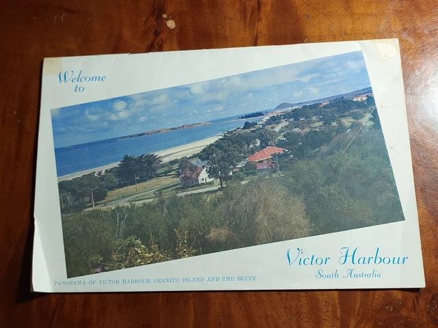 VICTOR HARBOUR SA Tourist Guide Vintage Map, Guide & Information 1960s ...