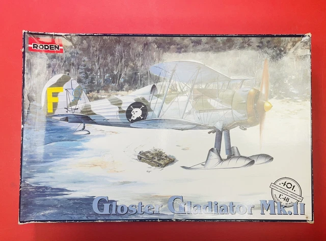 RODEN MODELS 1/48 Gloster Gladiator Mk.ii Scale Model Kit £26.00 ...