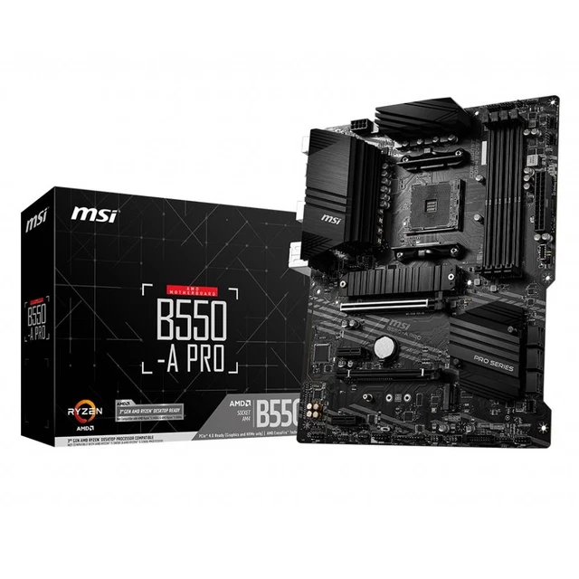 MSI B550-A PRO Socket Am4/B550/Ddr4/S-Ata 600/Atx £126.45 - PicClick UK