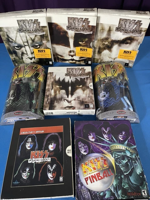 KISS PSYCHO CIRCUS Nightmare Child PC Game *ALL COVERS* BIG BOX NEW Lot ...