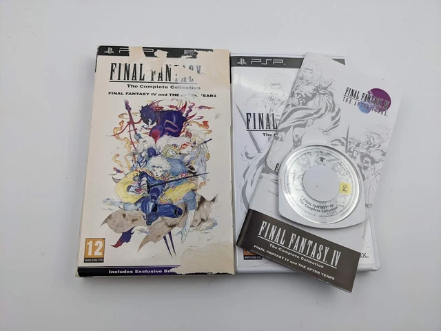 FINAL FANTASY IV(4): The Complete Collection - PSP Game - Playstation ...