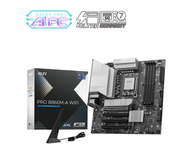 MSI MAIN BOARD PRO B860M-A WIFI EUR 243,90 - PicClick IT