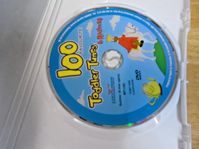 100 TODDLER TUNES & Rhymes (2004) - DVD - Region 2 - VGC £4.99 ...