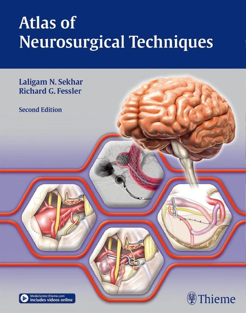 ATLAS OF NEUROSURGICAL Techniques. Brain, Richard Glenn Fessler £355.85 ...