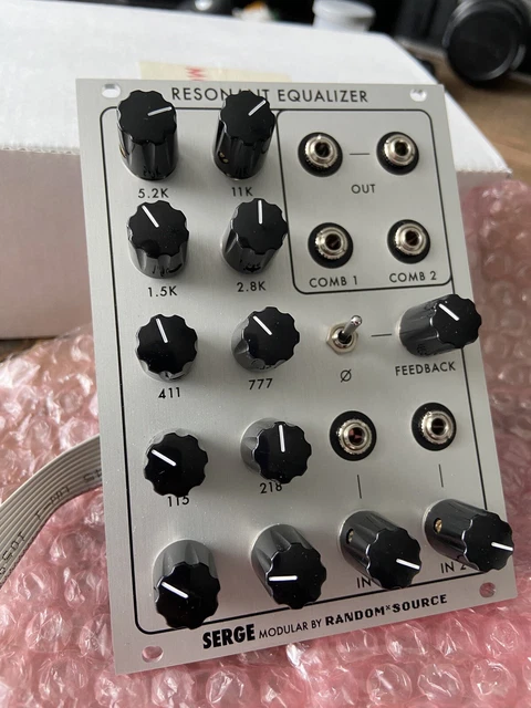 SERGE BY RANDOM*SOURCE Eurorack Resonant Equalizer 10-Band Filter Module £300.00 - PicClick UK