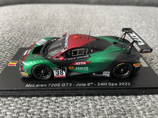 MCLAREN 720S GT3 Jota 8th 24h Spa 2022 Spark 1/43 EUR 8,83 - PicClick FR